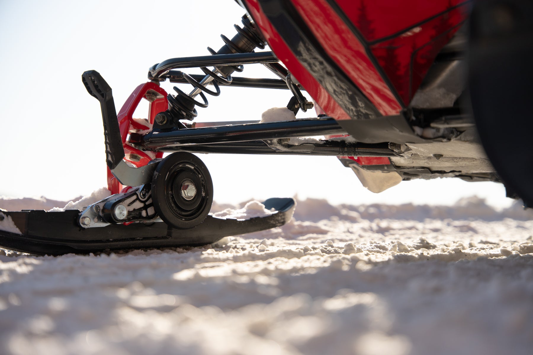RollerSki - Snowmobile Roller Ski Retractable wheels | Qualipieces